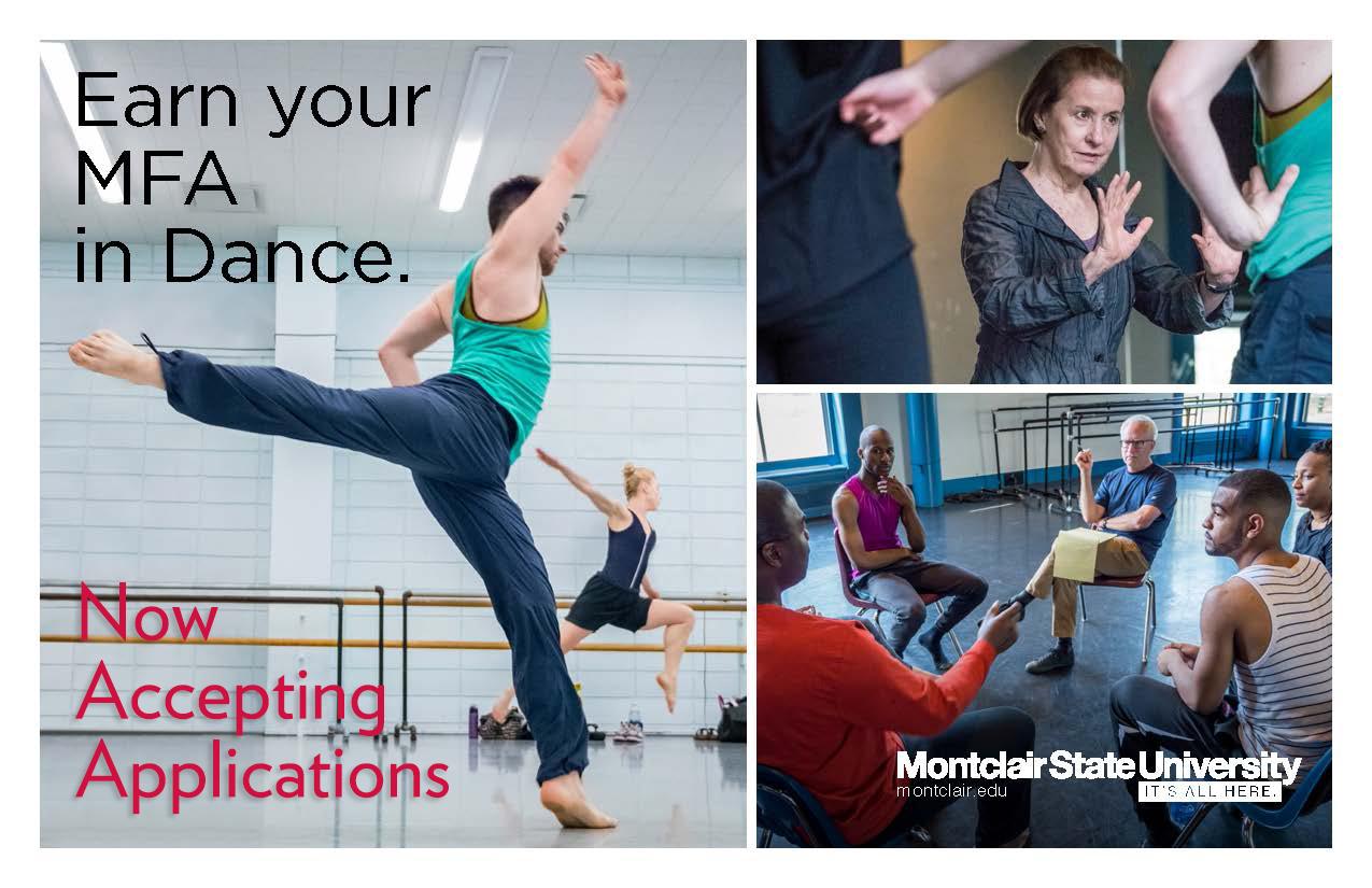 MFA In Dance Program Now Accepting Applications – College Of The Arts ...