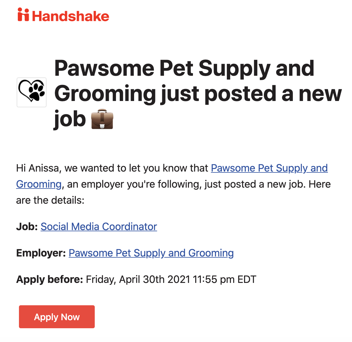 Connect With Employers In Handshake – Career Services - Montclair State ...