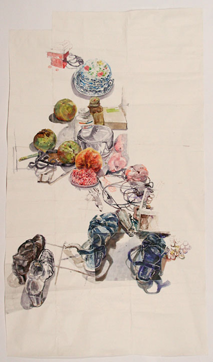Art Forum Presents: Dawn Clements, Painting, Works on paper ...