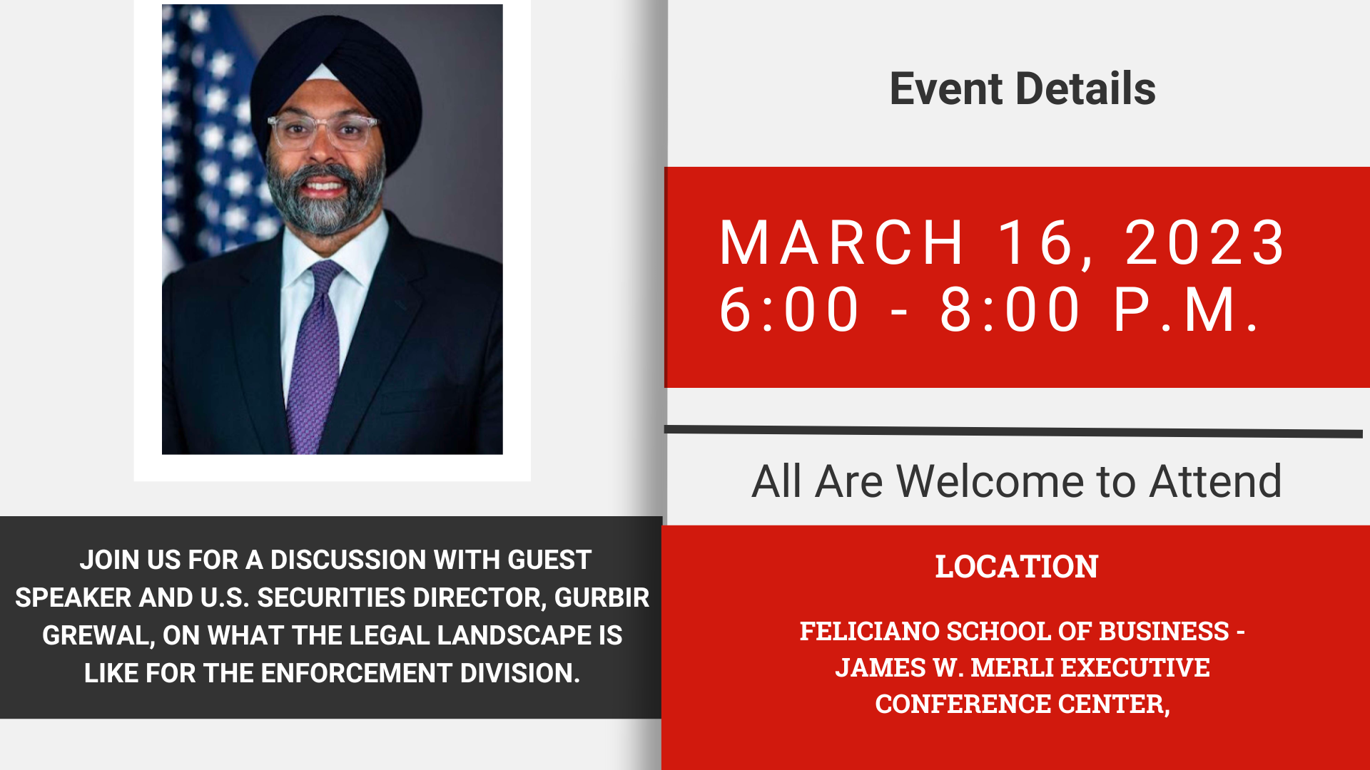 Talk with Gurbir Grewal, U.S. Securities & Exchange Commission ...