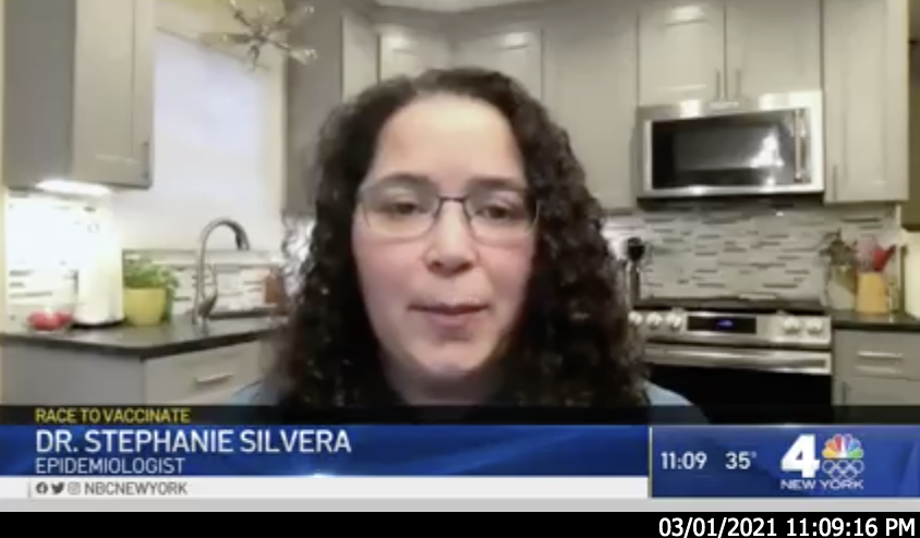 Dr. Stephanie Silvera Comments Vaccine Eligibility Expansion For WNBC ...
