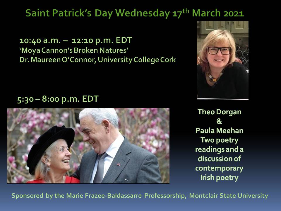 Celebrate St. Patrick’s Day With Irish Poetry – College Of Humanities ...