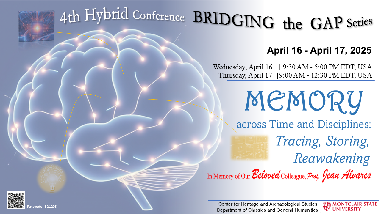 Memory Across Time And Disciplines: Tracing, Storing, Reawakening ...