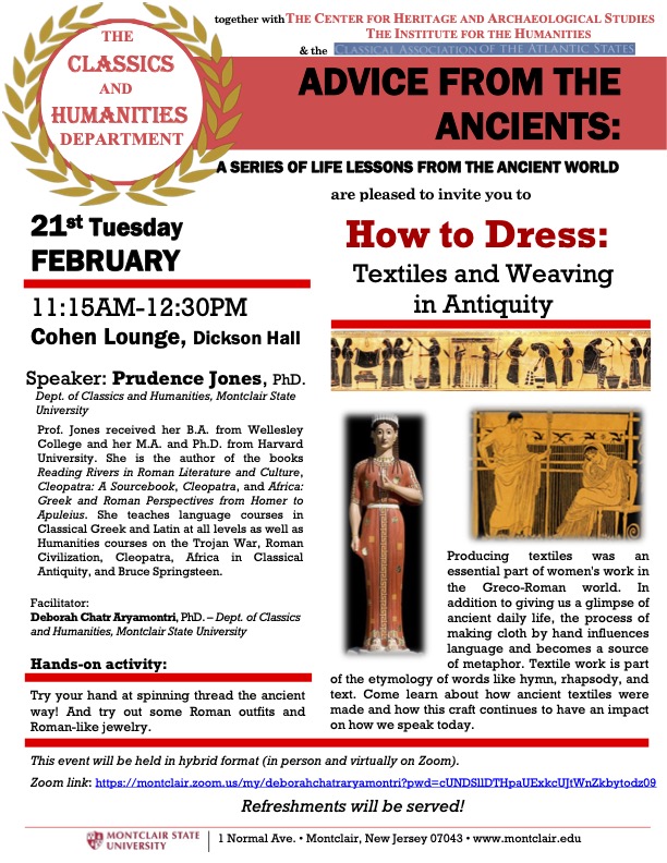 Advice From The Ancients On How To Dress – Classics And General ...