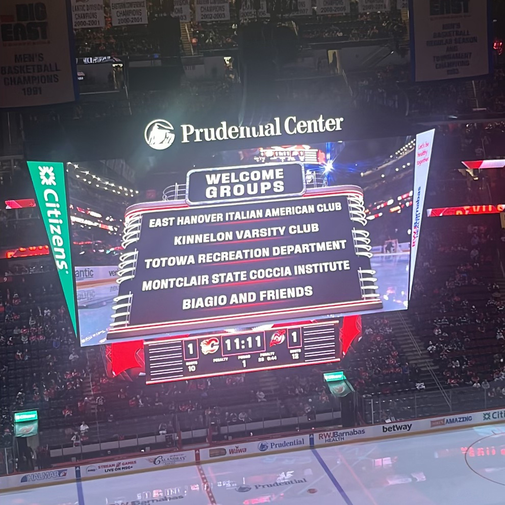 NJ Devils’ First Annual Italian Heritage Night – Coccia Institute ...