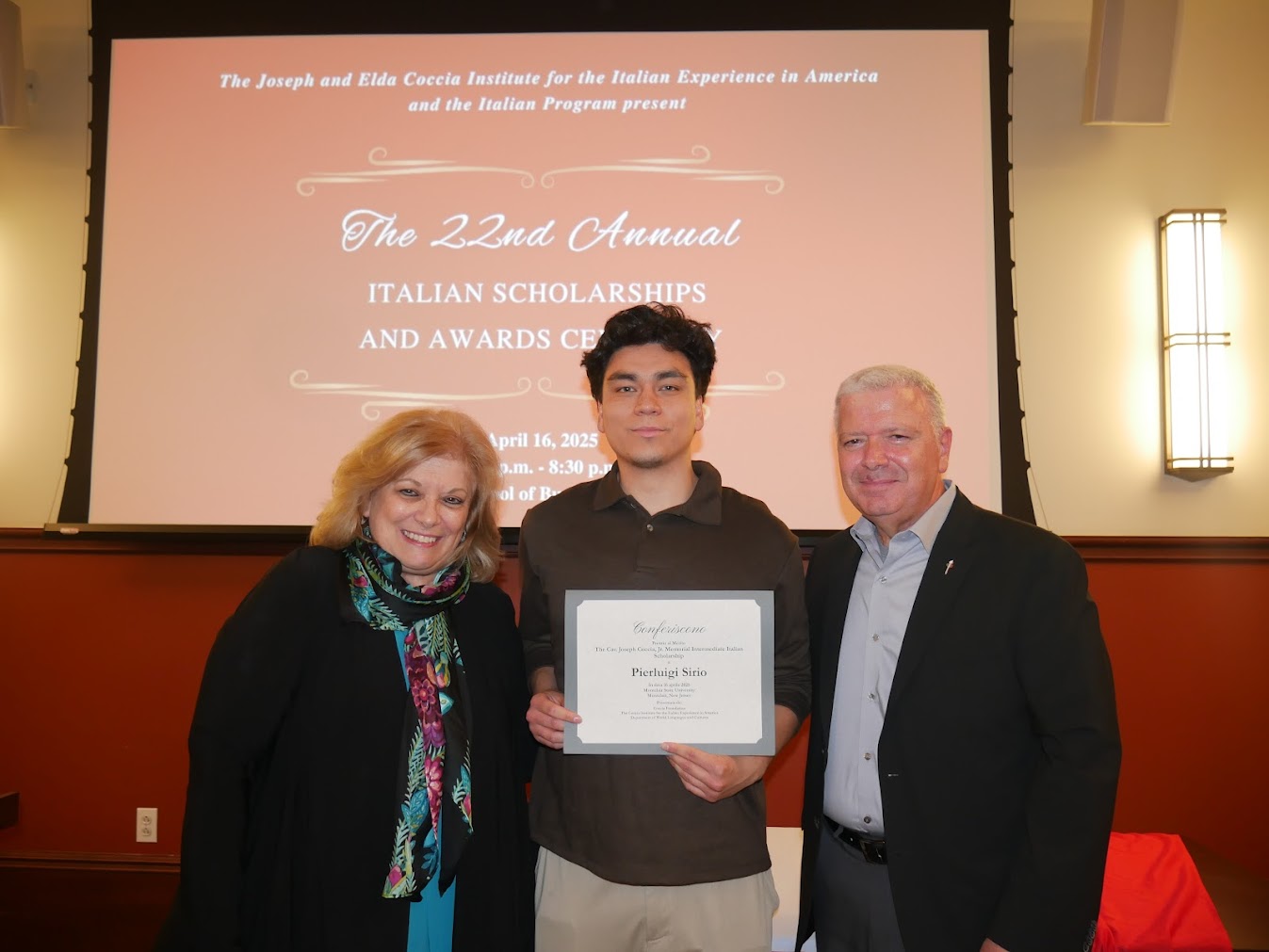 2025 Italian Scholarships & Awards Ceremony – Coccia Institute ...