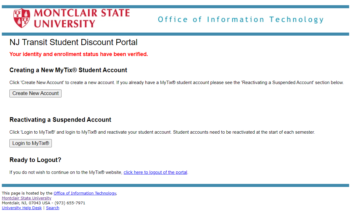 Transportation – Commuter Life - Montclair State University