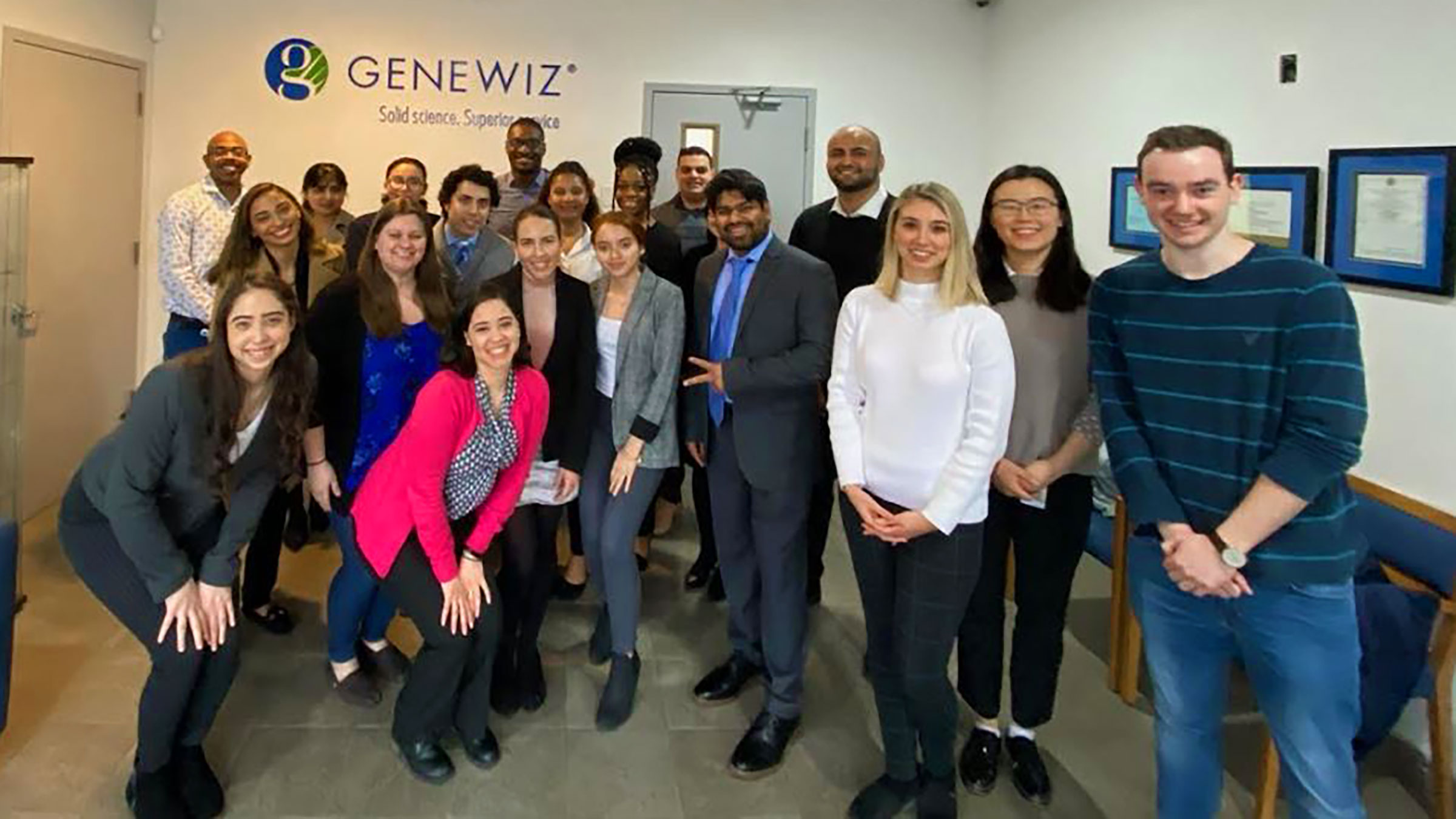 Students Tour Genewiz – College Of Science And Mathematics - Montclair ...