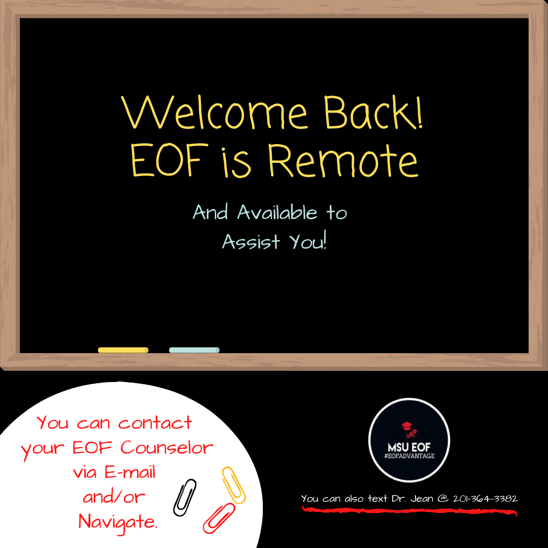 EOF Events/Announcements – Educational Opportunity Fund - Montclair ...