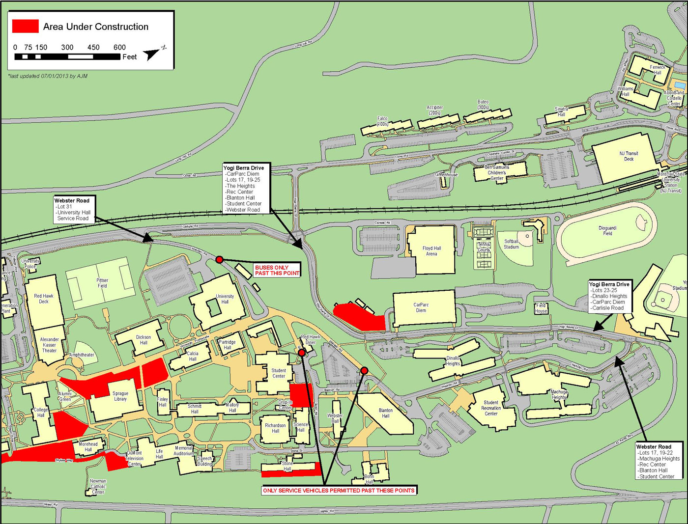 Construction Update For July 3 – University Facilities - Montclair ...