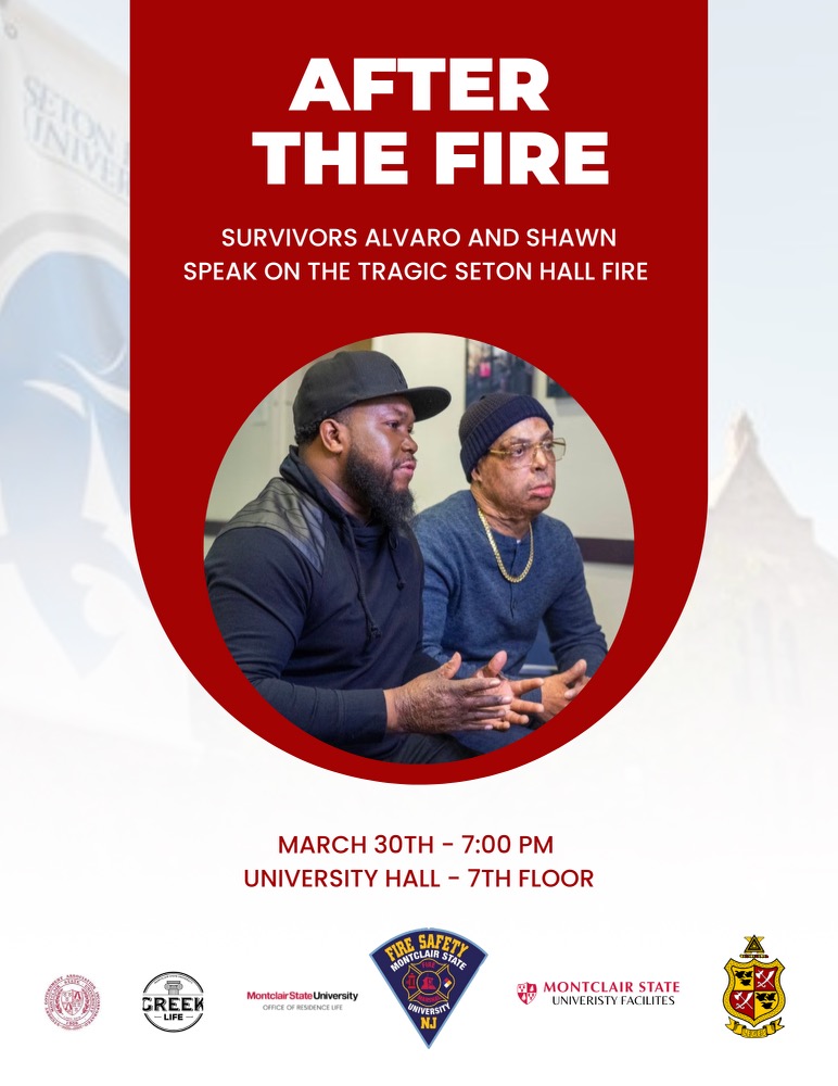 Fire Safety Presents Seton Hall Fire Survivors On March 30 – University ...