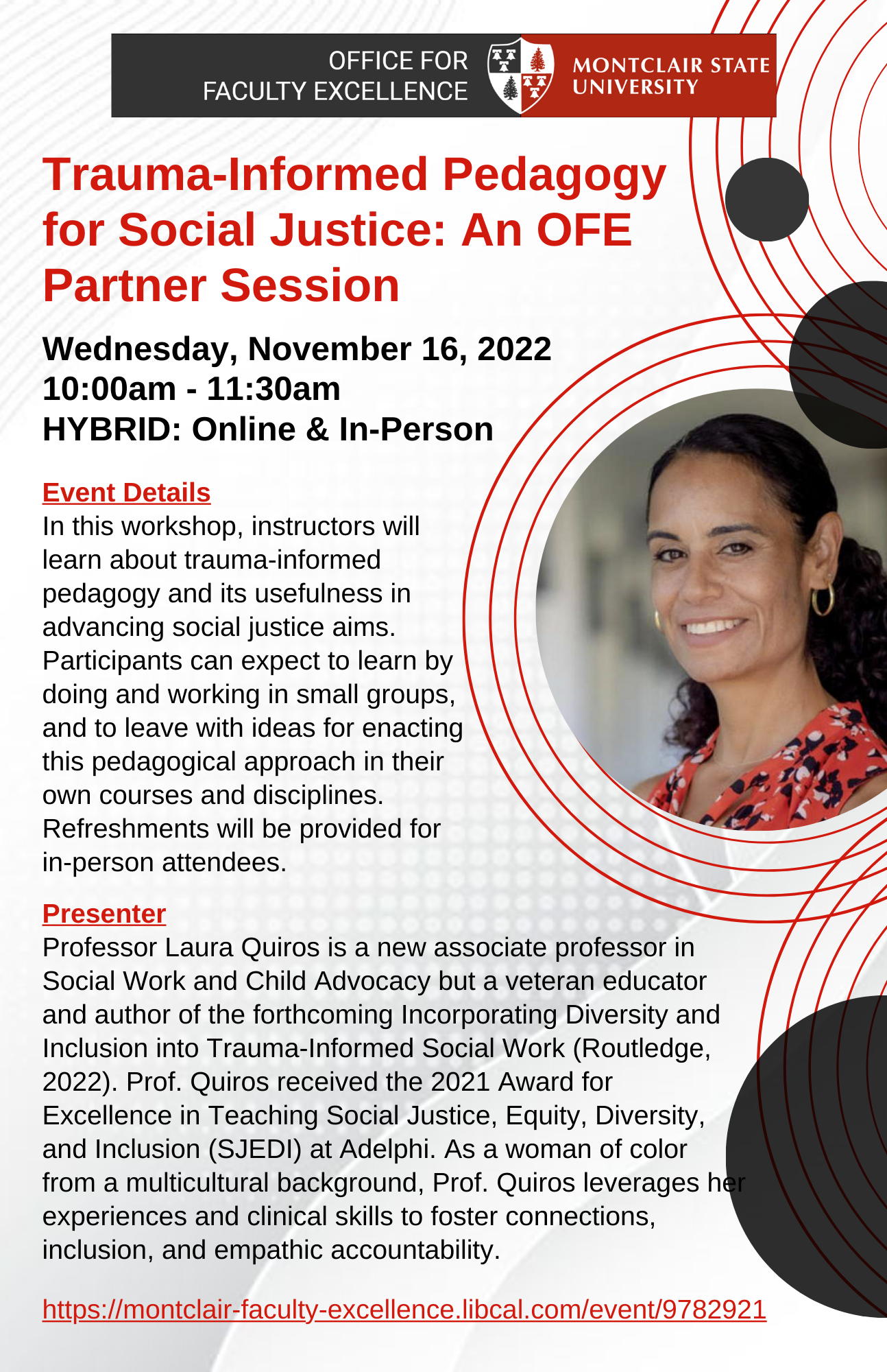 Trauma-Informed Pedagogy For Social Justice: An OFE Partner Session On Nov 16th From 10AM – 11 ...