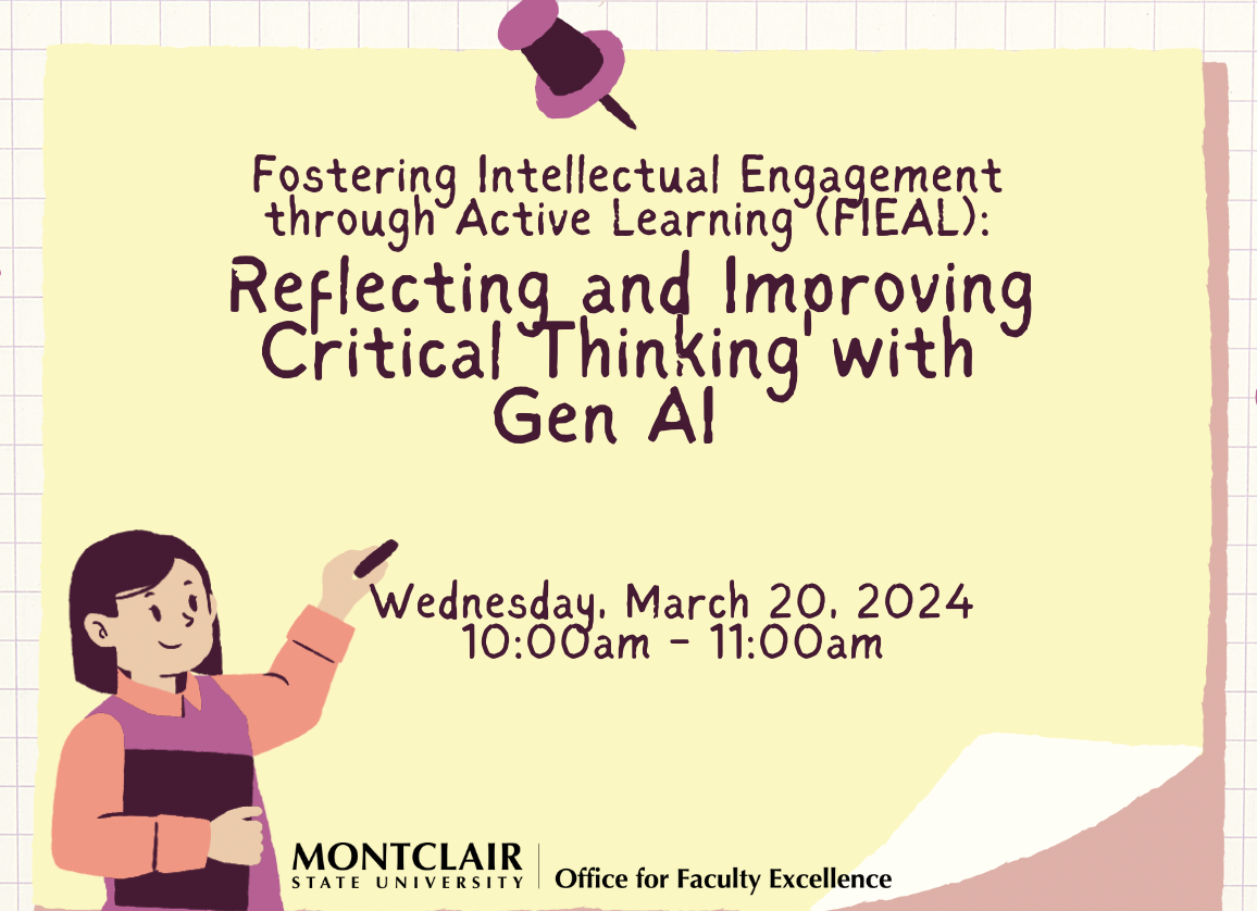 Reflecting And Improving Critical Thinking With Gen AI – Office For ...