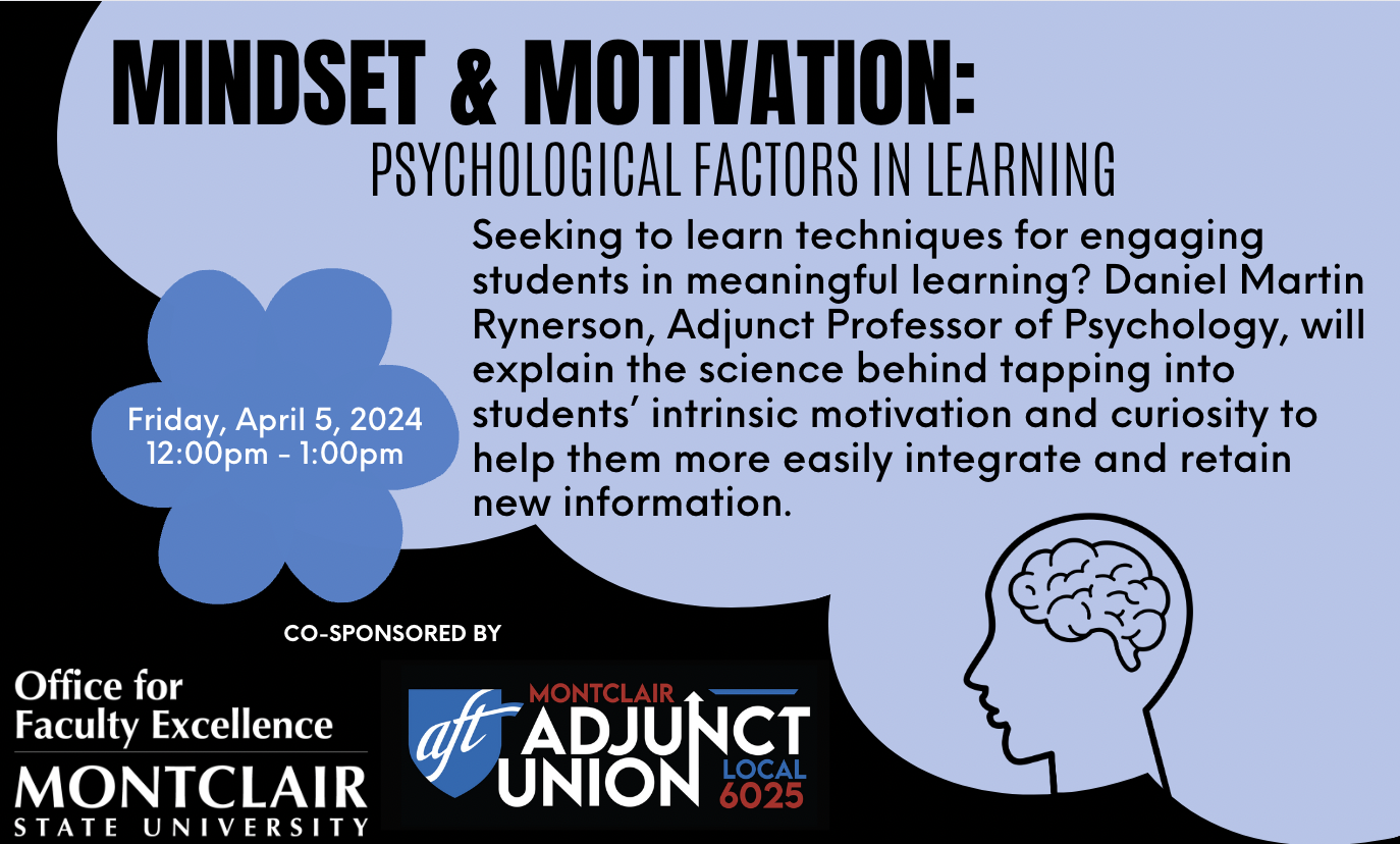 Mindset & Motivation: Psychological Factors In Learning – Office For ...