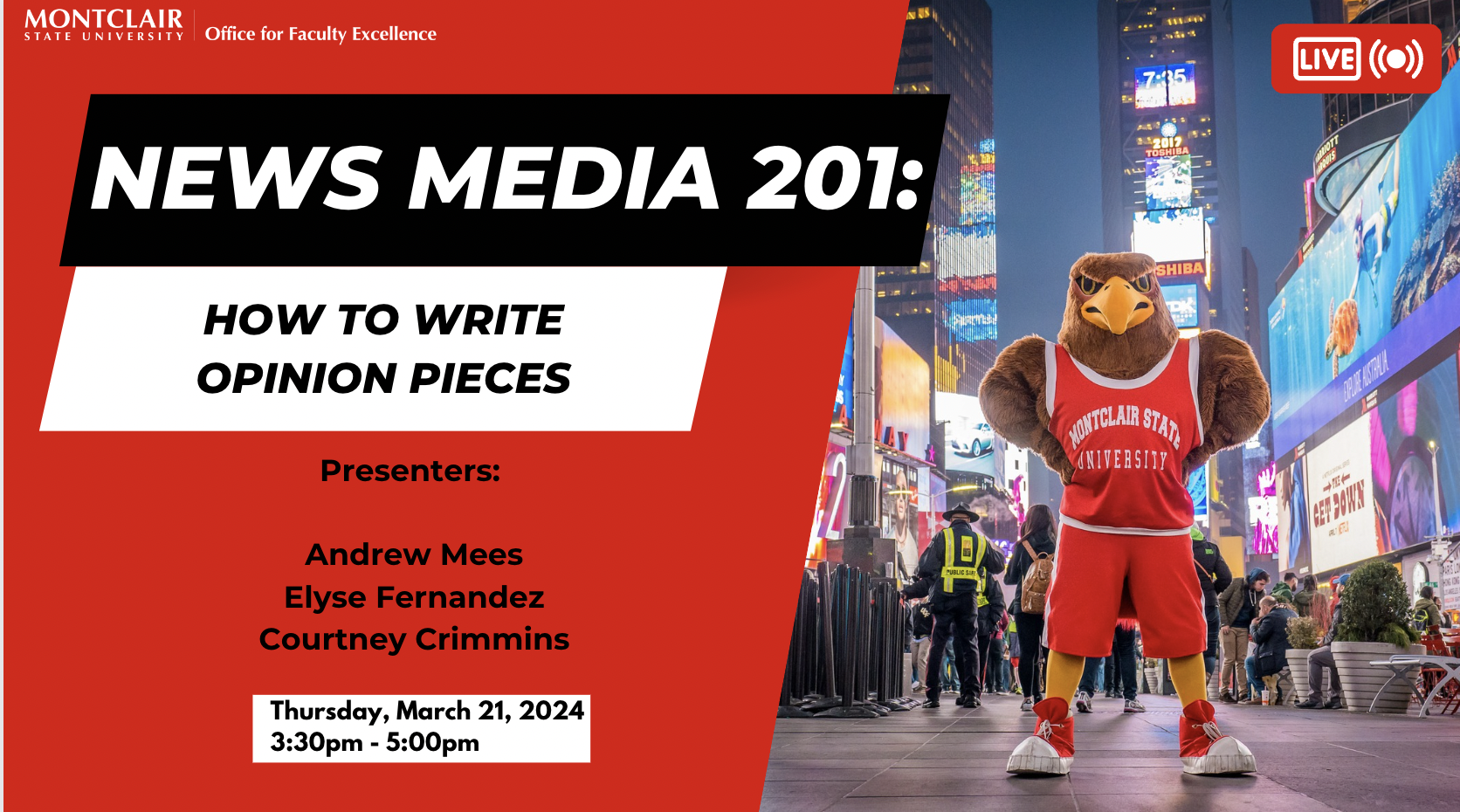 News Media 201: How To Write Opinion Pieces – Office For Faculty ...