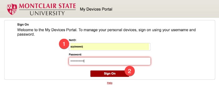 My Device Portal: Add A Device (Students) – Information Technology ...
