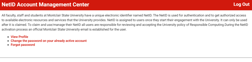 Activate/Manage NetID And Password (Students) – Information Technology ...