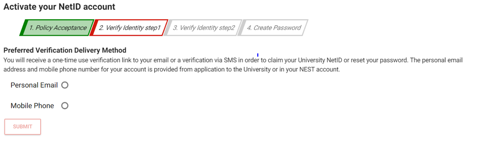 Activate/Manage NetID And Password (Students) – Information Technology ...
