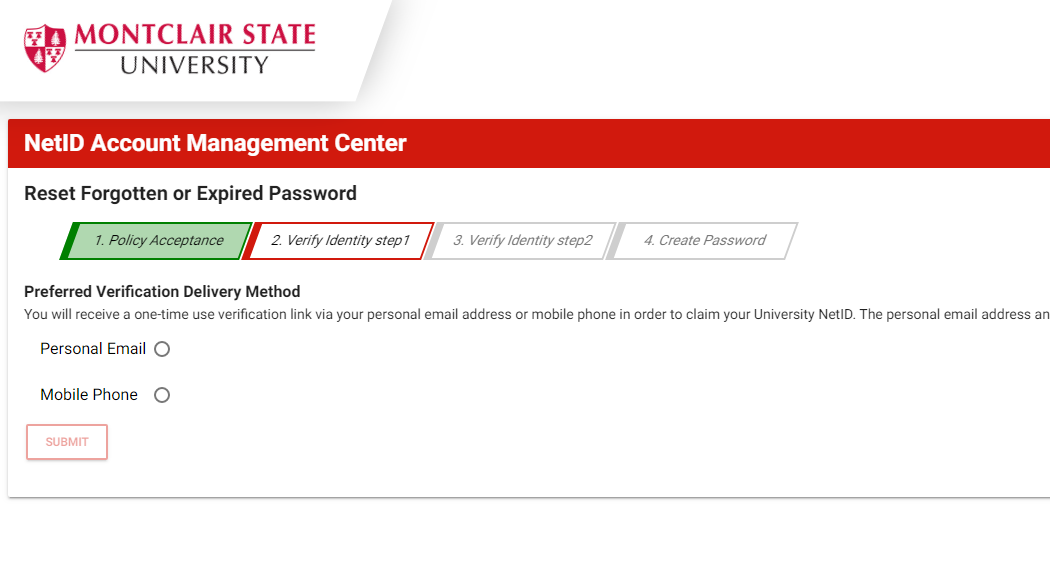 Activate/Manage NetID And Password (Faculty And Staff) – Information ...
