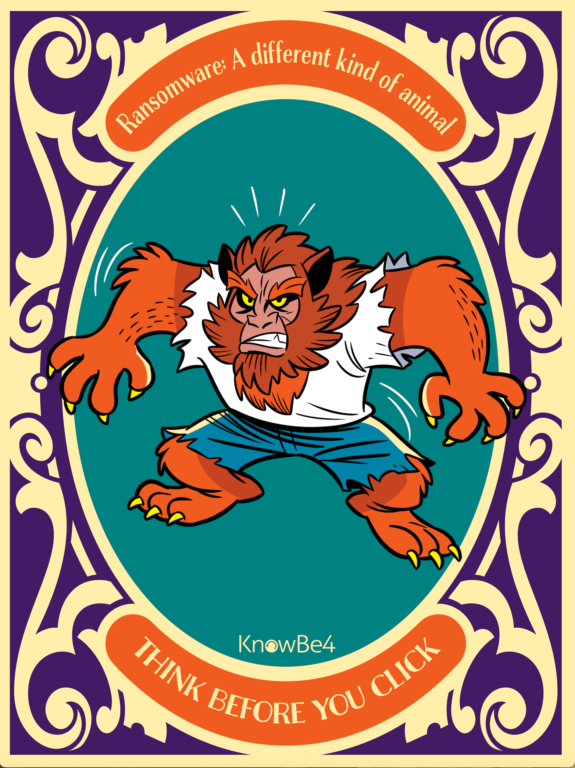 Wanted: Ransomwolf (National Cyber Security Awareness Month ...