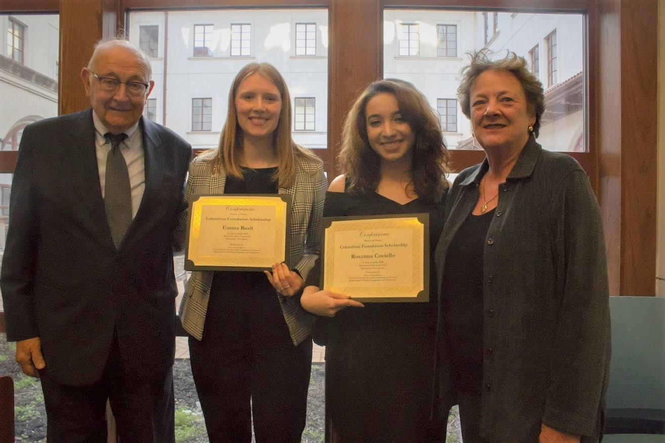 2017-18 Columbian Foundation Scholarship Awarded To Emma Rush And ...