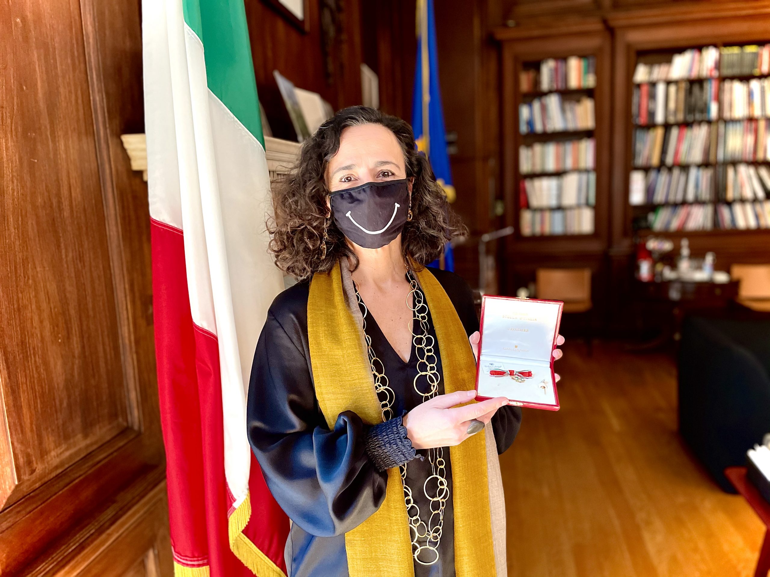 Professor Teresa Fiore Awarded Italian National Honor (Insignita ...