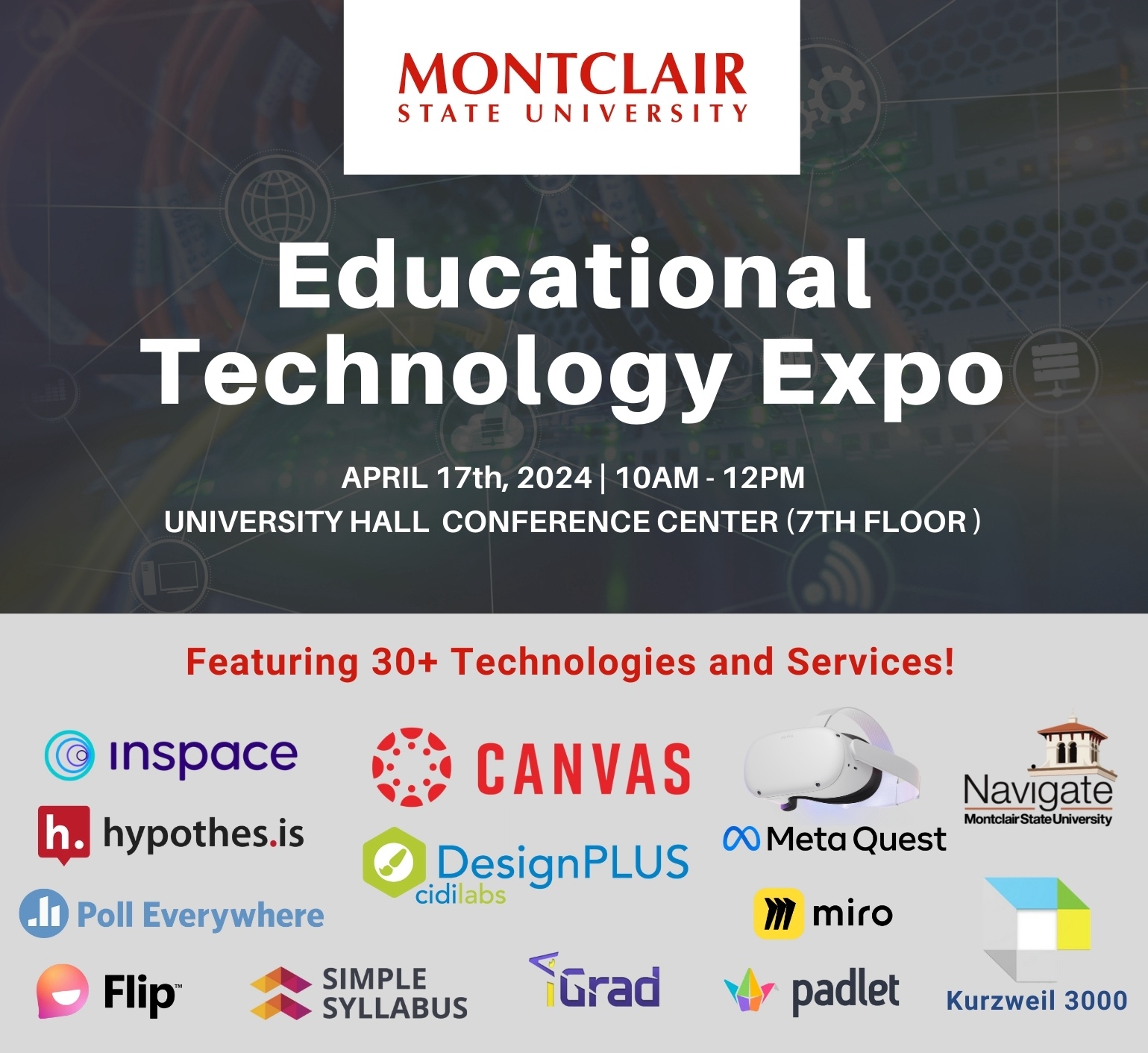 Educational Technology Expo – Instructional Technology And Design Services - Montclair State ...