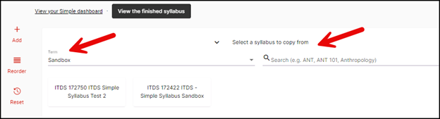 Simple Syllabus: Import And Reset Syllabus Content – Instructional Technology And Design ...