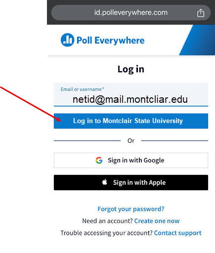 Student Guide: How To Access Poll Everywhere In-class Polls ...