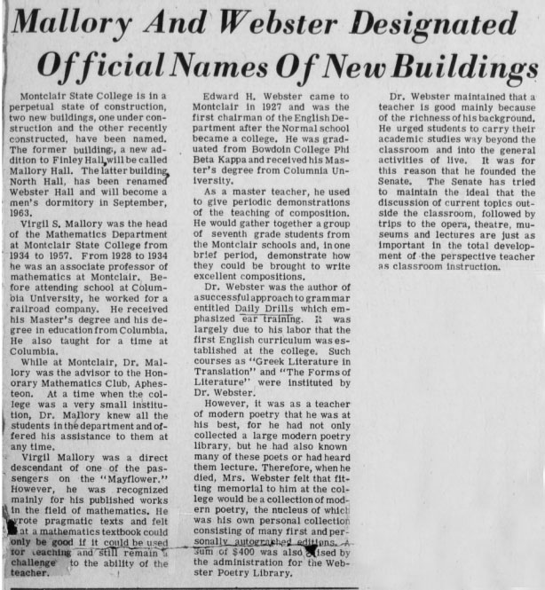 From The Archives – Edward H. Webster – University Libraries ...