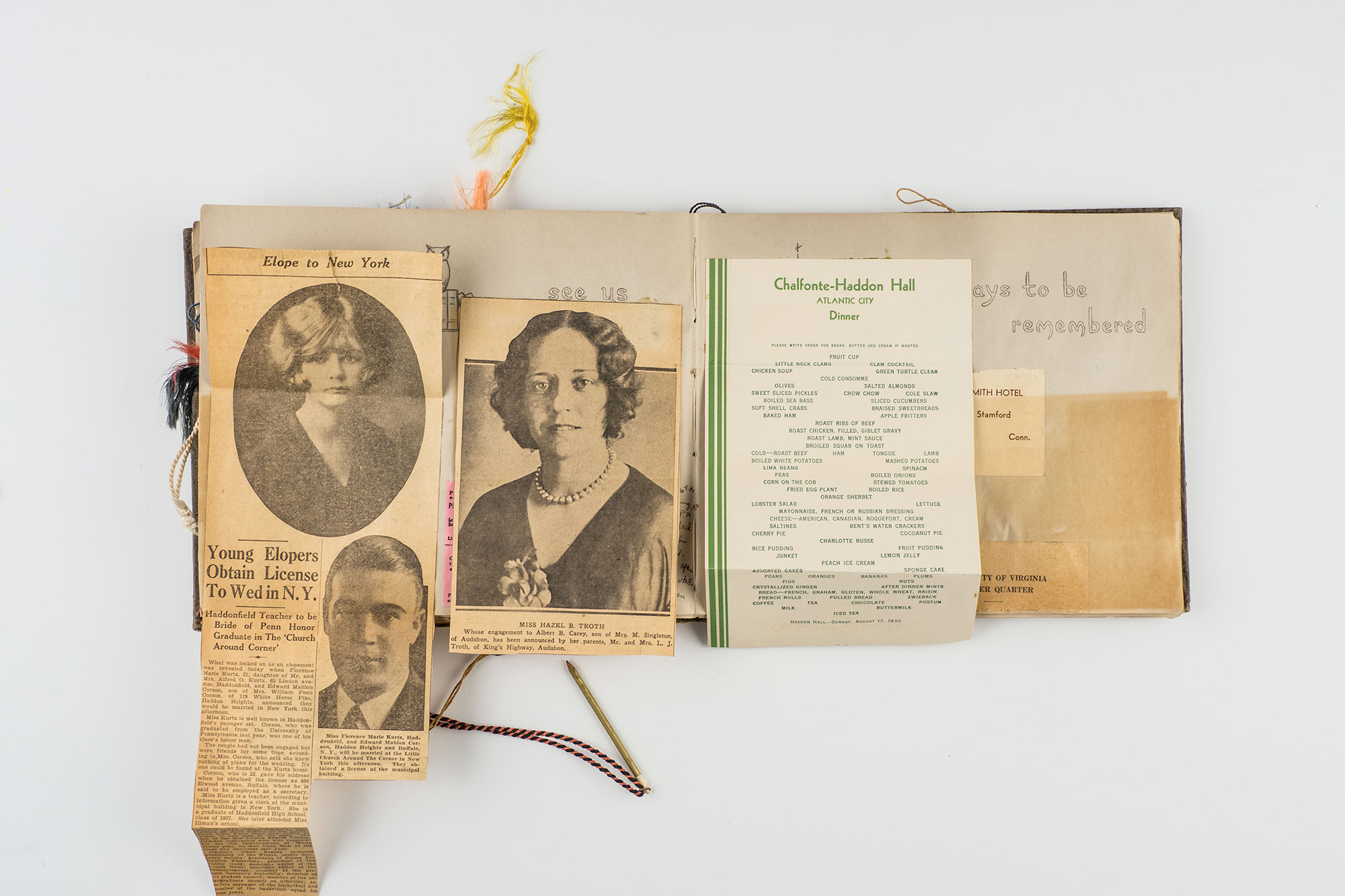 From The Archives – Cunningham Memory Book – University Libraries ...