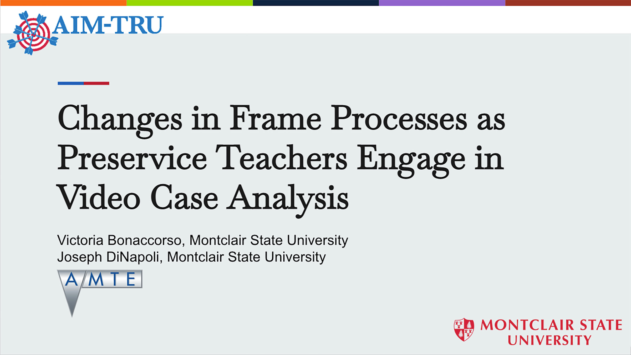 Faculty And Student Present Research On Preparing Preservice ...