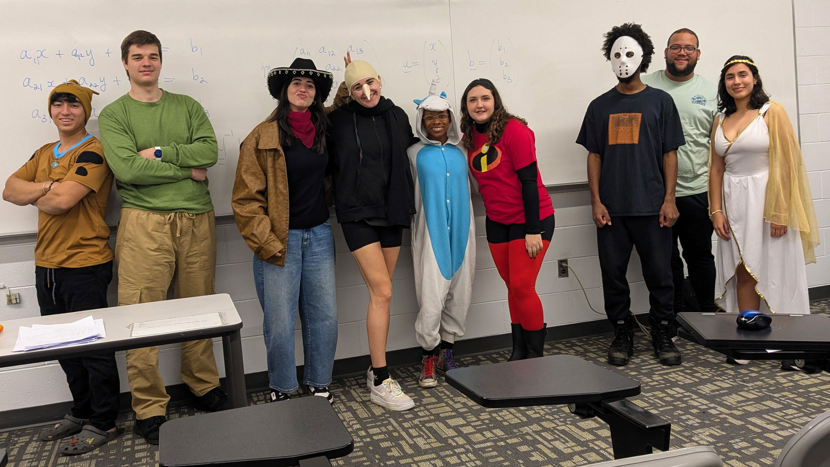 Halloween + Linear Algebra – Mathematics - Montclair State University