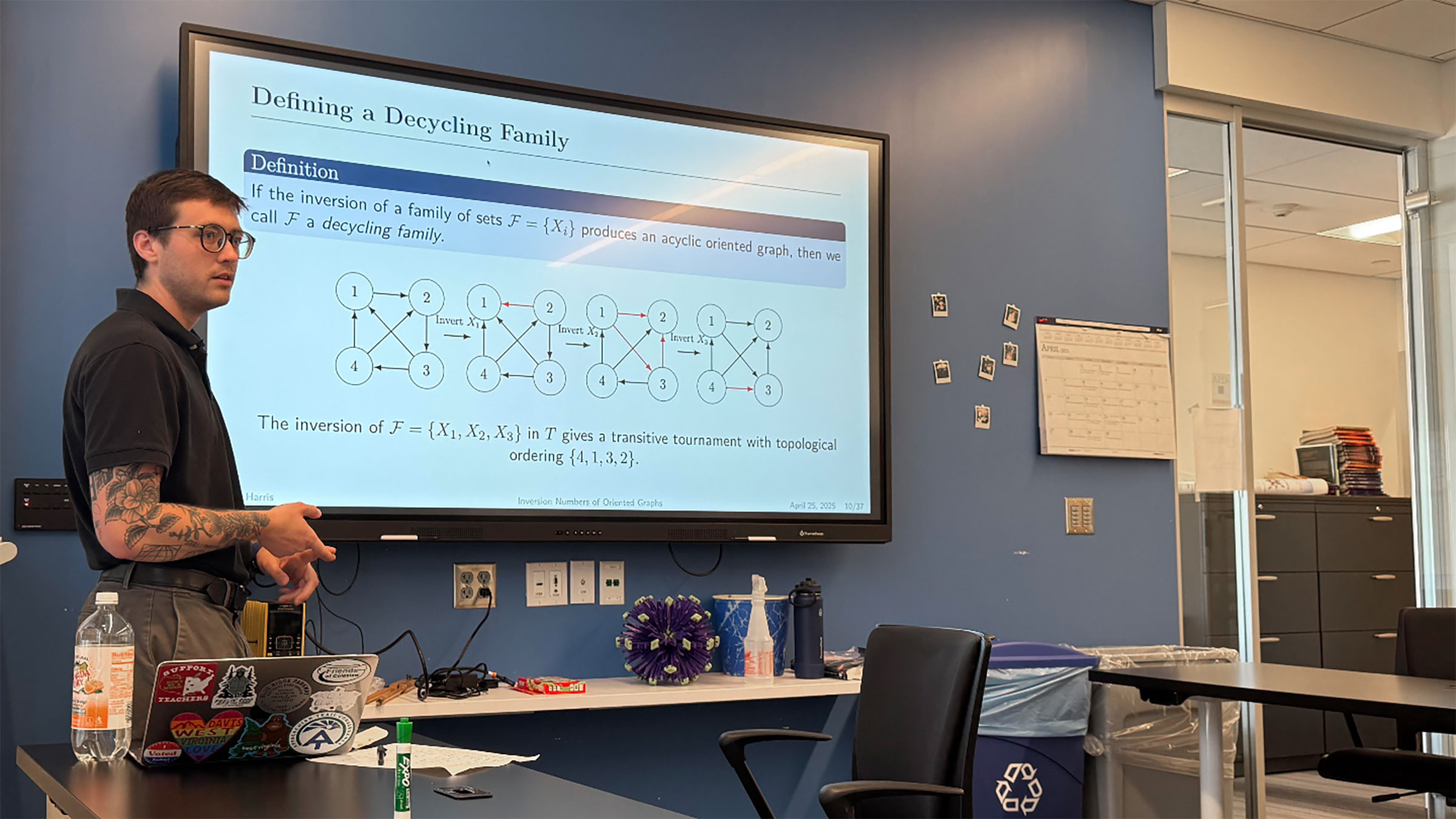 Congratulations To Master’s Graduate, Sam Harris, Who Is Off To A PhD ...