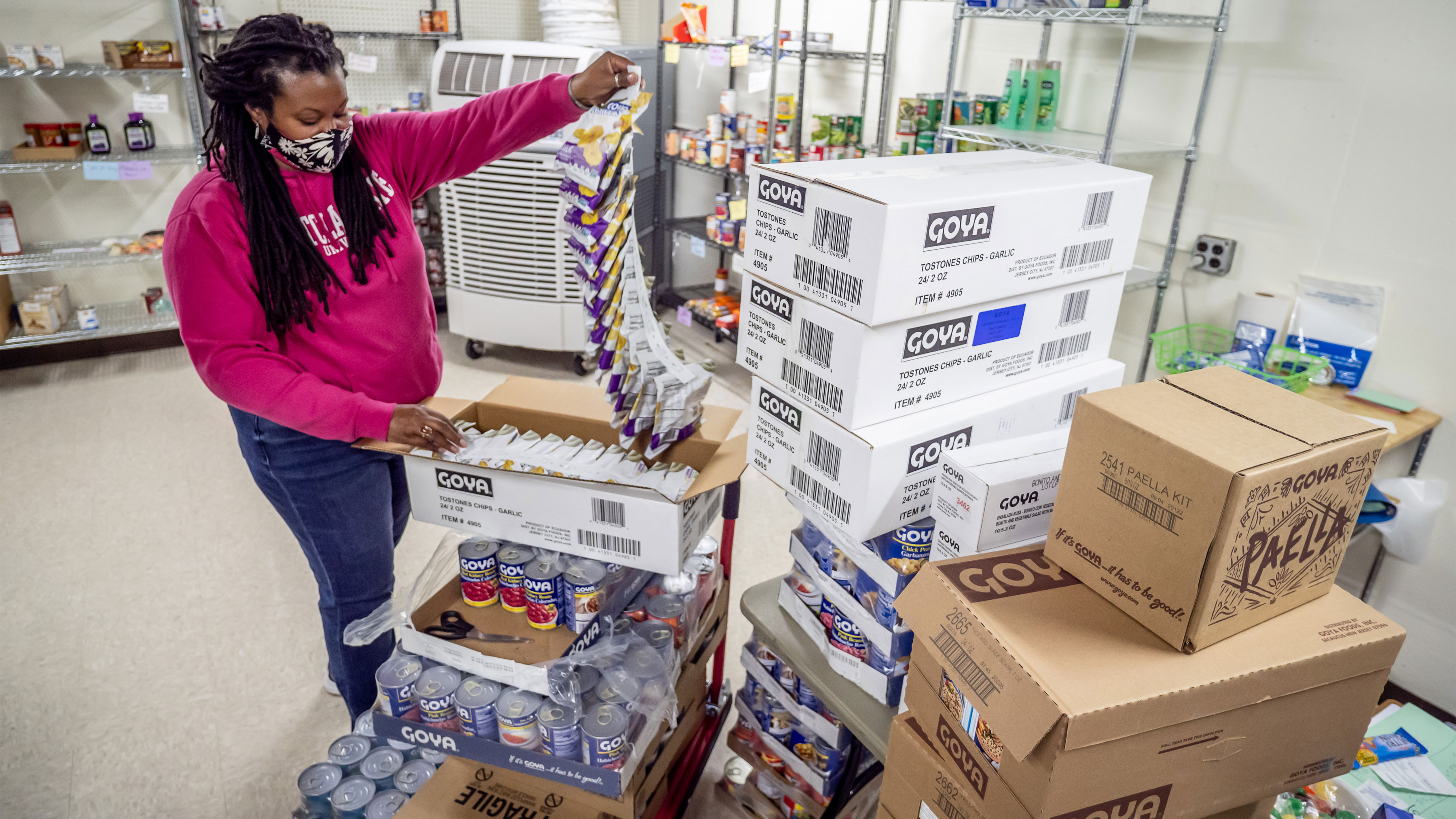 Red Hawk Food Pantry Receives Donation From Goya Foods – Press Room ...