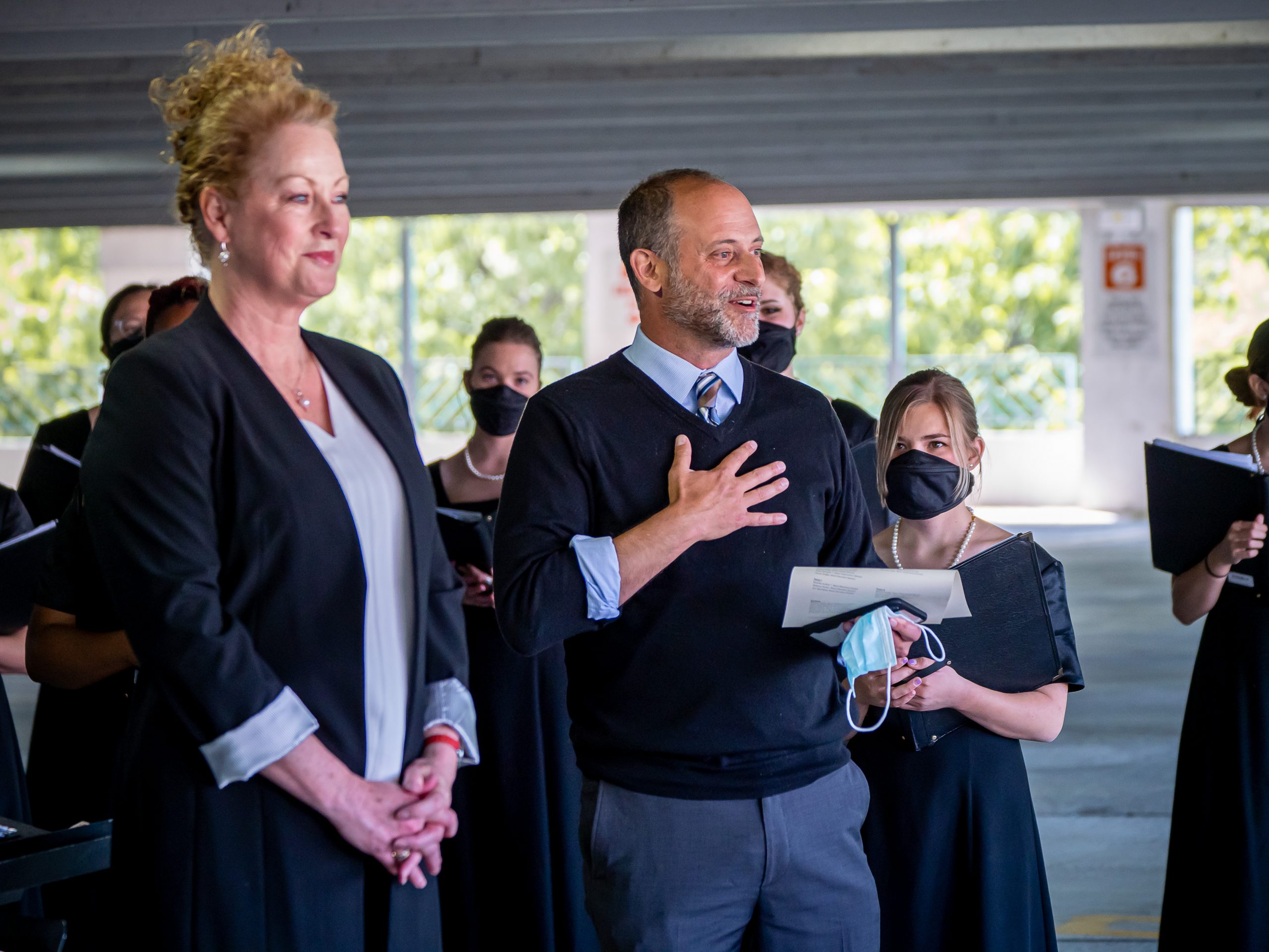 Choir Performs A Musical Tribute For President Cole – Press Room ...