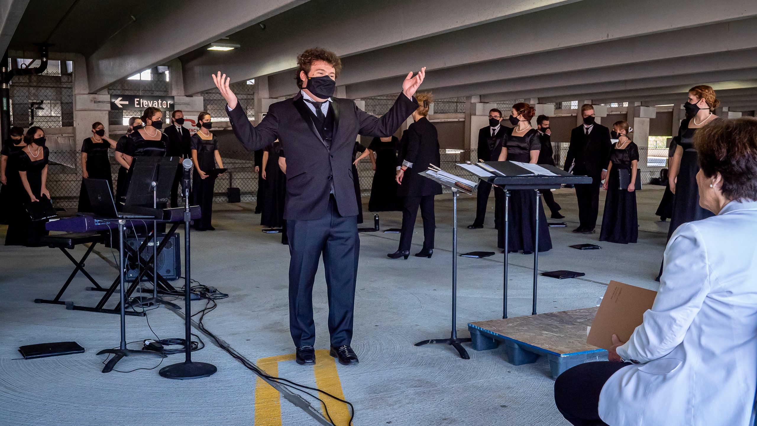 Choir Performs A Musical Tribute For President Cole – Press Room ...