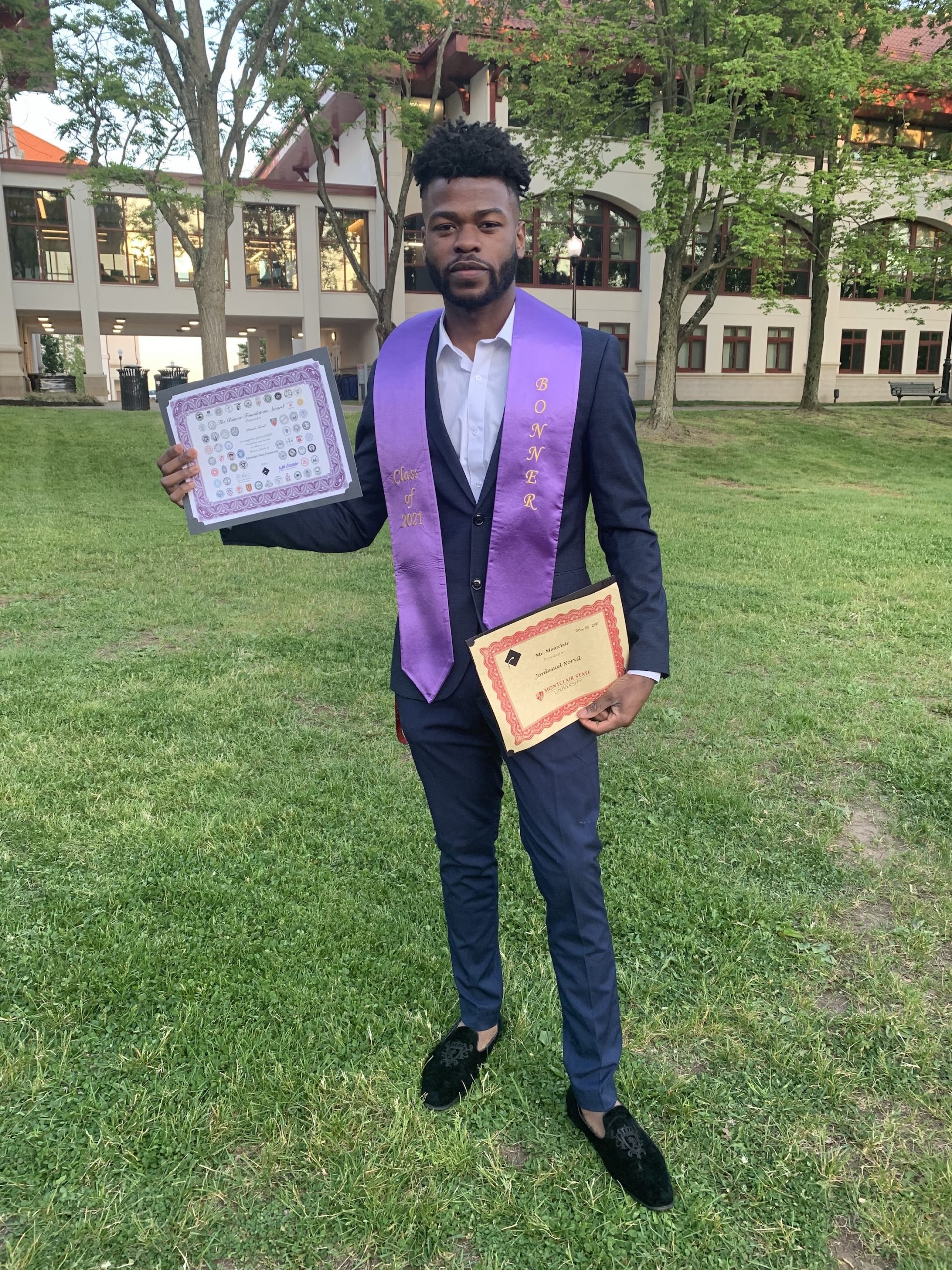 Scenes From Graduation Week – Press Room - Montclair State University