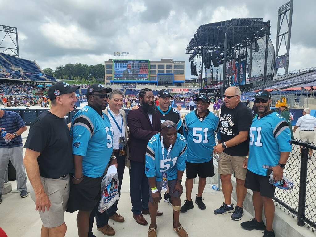 Sam Mills Enshrined Into The Pro Football Hall Of Fame Class Of 2022 ...