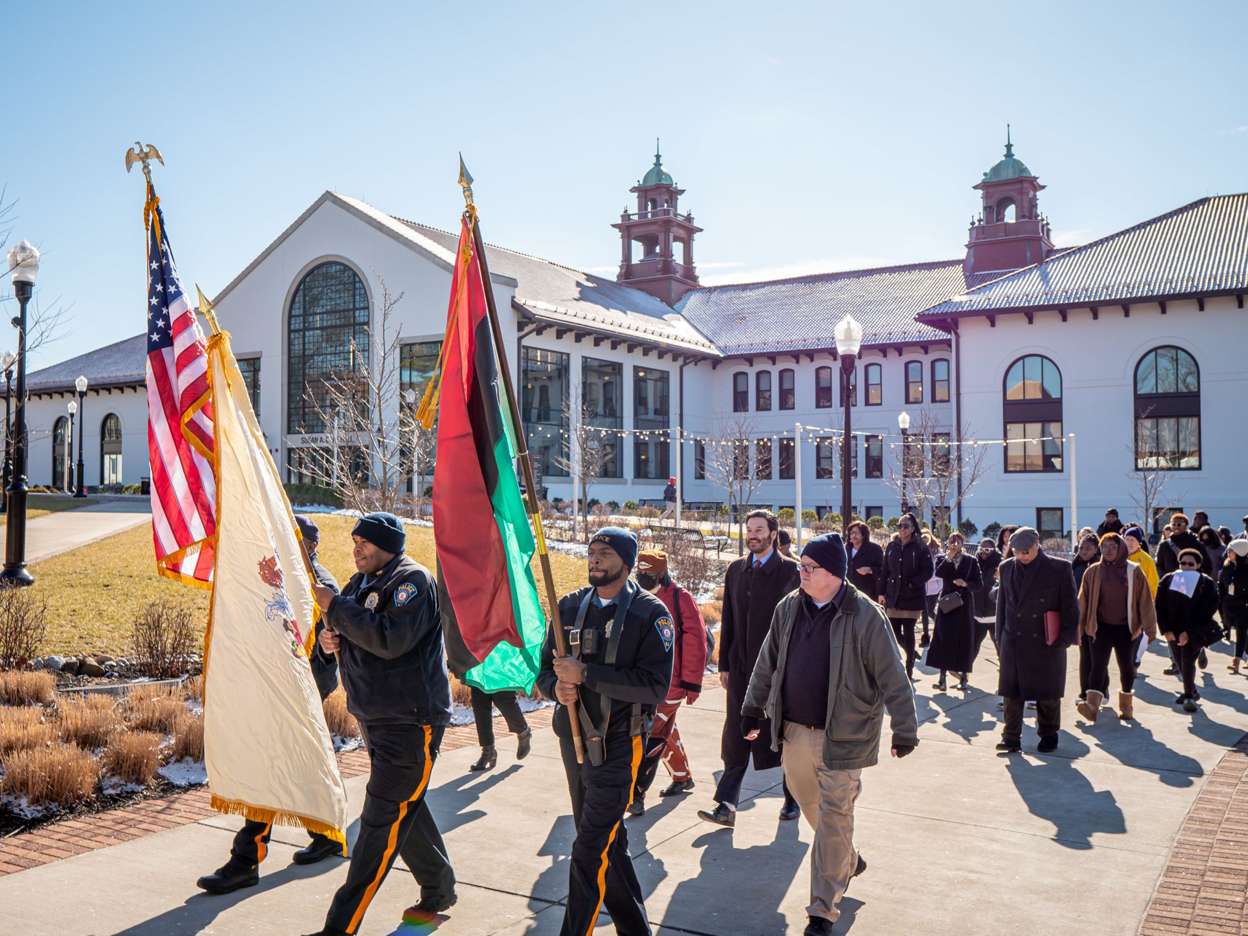 Black History Month Begins With Flag Raising – Press Room - Montclair ...