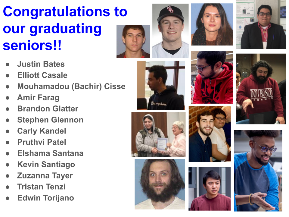 Congratulations To Our Largest Class Of Graduating Physics Majors ...