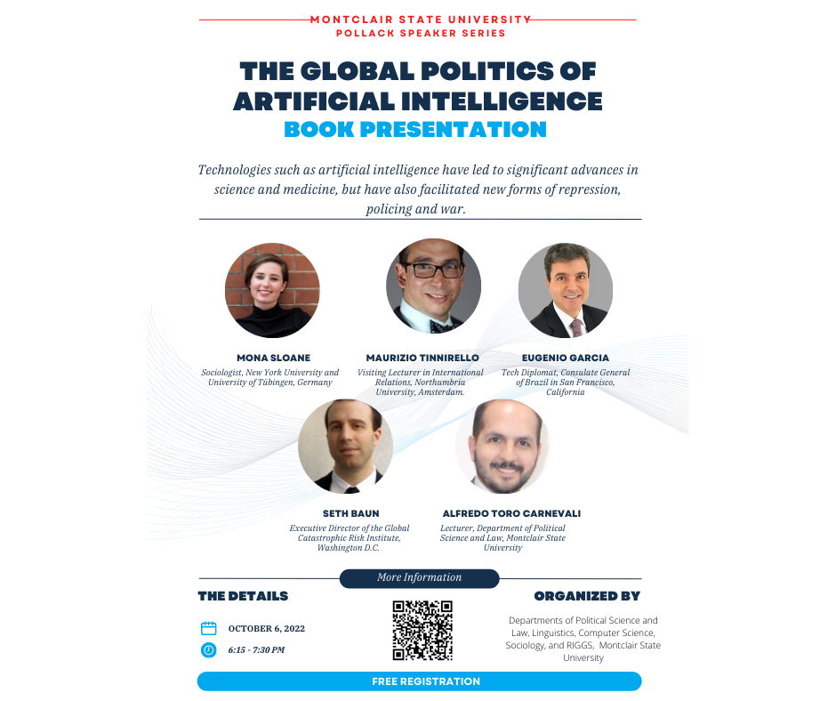 Pollack Speaker Series: The Global Politics Of Artificial Intelligence ...