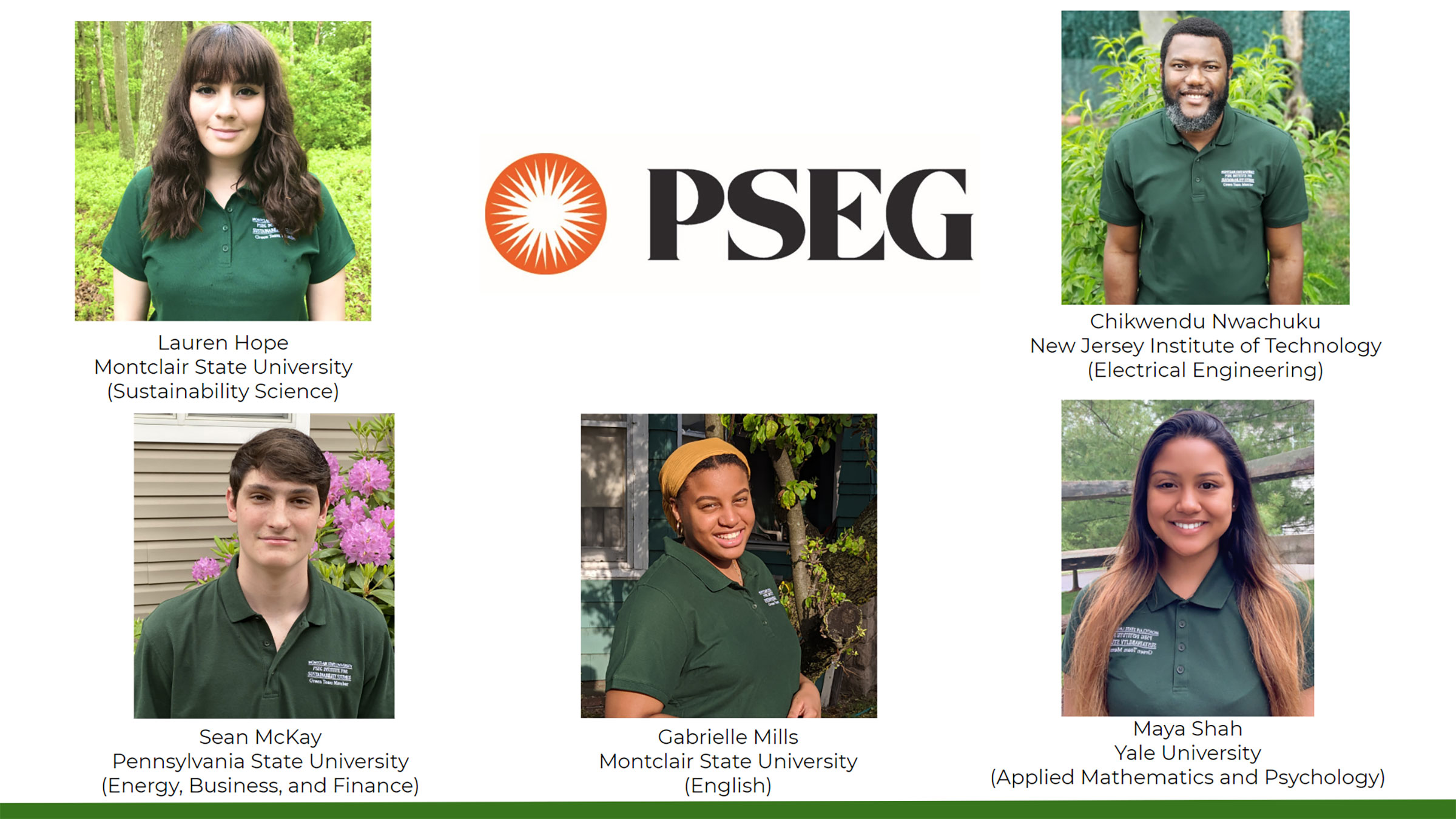 2020 Green Teams & Deliverables – PSEG Institute For Sustainability ...