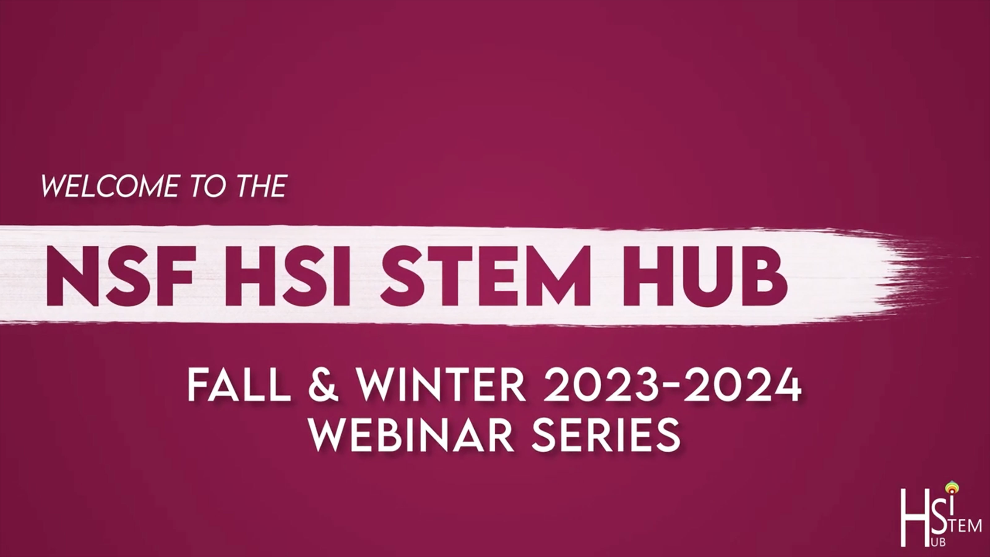 HSI STEM Hub Webinar Series – Improving Undergrad Student Success – PSEG Institute For ...