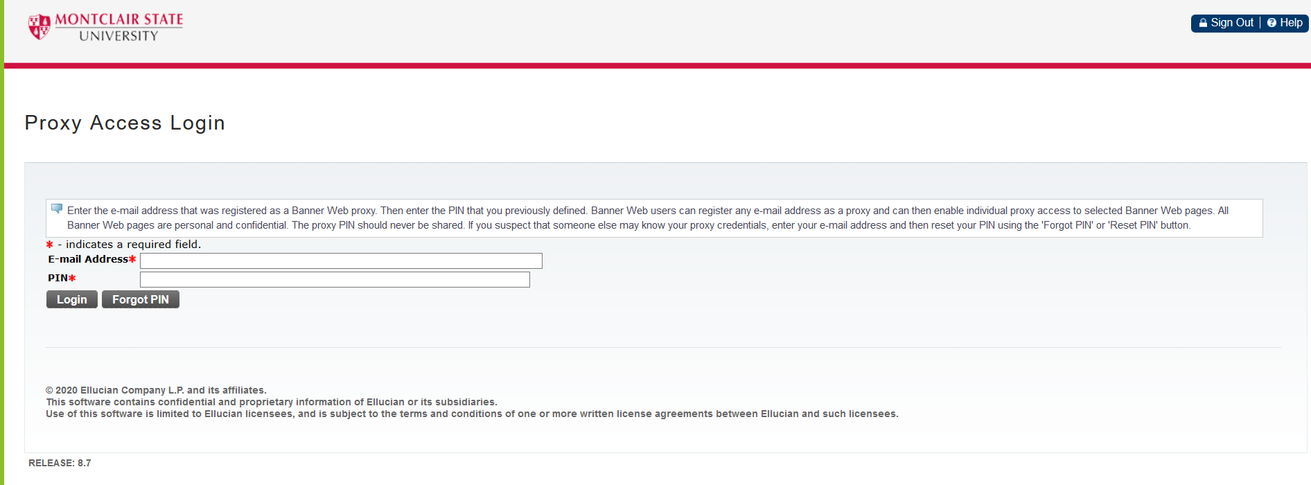 Proxy Login Instructions – Red Hawk Central - Montclair State University