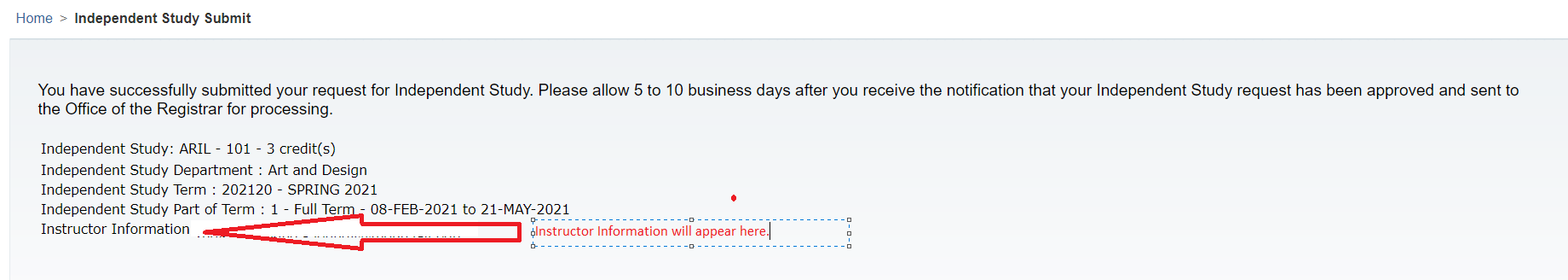 Independent Study Application Request – Red Hawk Central - Montclair ...
