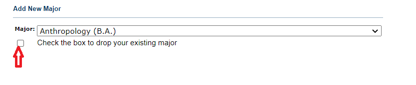 Undergraduate Change Of Major Request – Red Hawk Central - Montclair ...