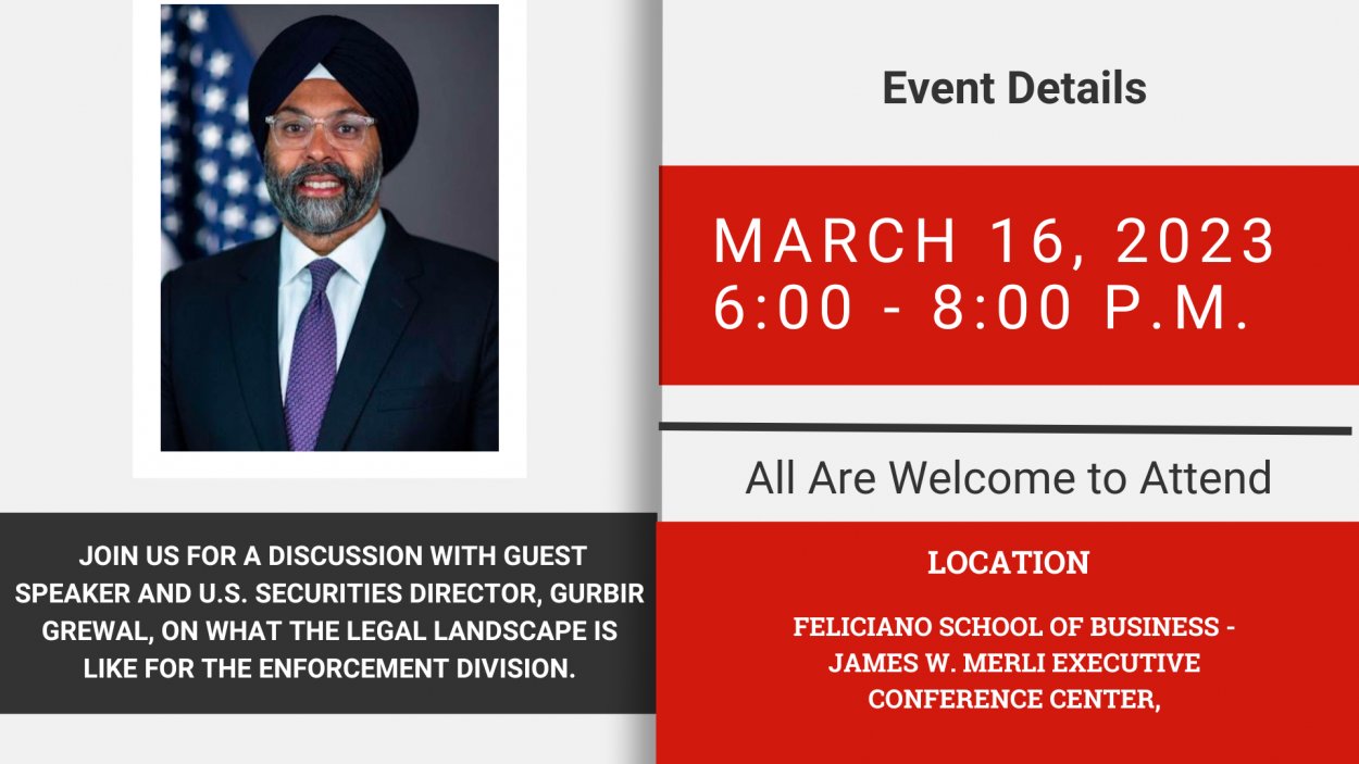 Talk with Gurbir Grewal, U.S. Securities & Exchange Commission ...