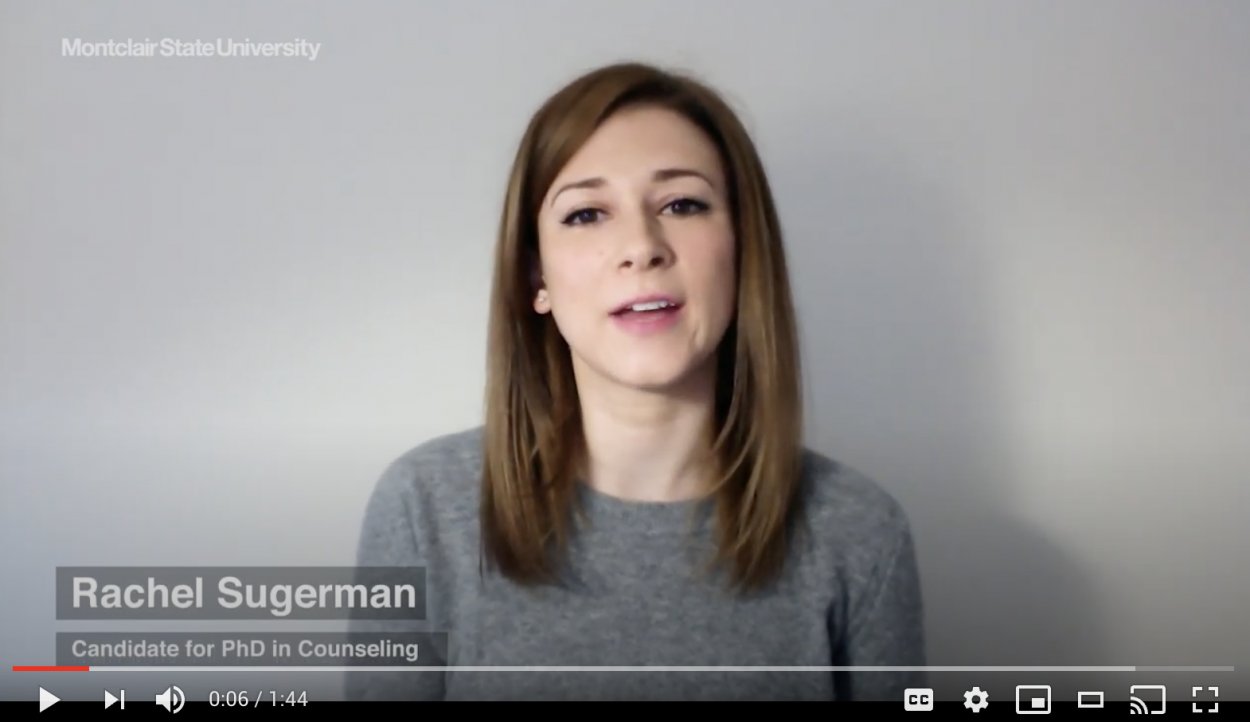 Rachel Sugerman, PhD Candidate In Counseling, Offers Guidance To ...