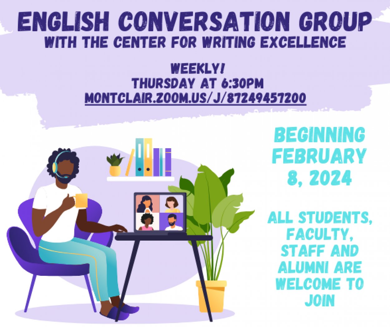 English Conversation Group: Spring 2024 – Center For Writing Excellence ...